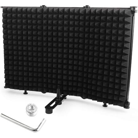 Wsâ€‘03 Microphone Threeâ€‘Door Windshield Portable Soundproof Screen ...