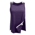 OIOLOYJM Shoulder Surgery Shirts for Women Side Snap Access Casual ...