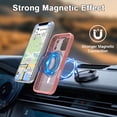 ELEHOLD For iPhone 17 Pro Max Magnetic Shock-Absorbent PC+TPU Matte ...