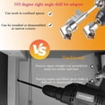 2026 angular tool screw holder, 105 right angle drill bit holder, with ...