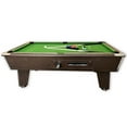 7FT Coin Operated Pool Table green – Competition - Walmart.com