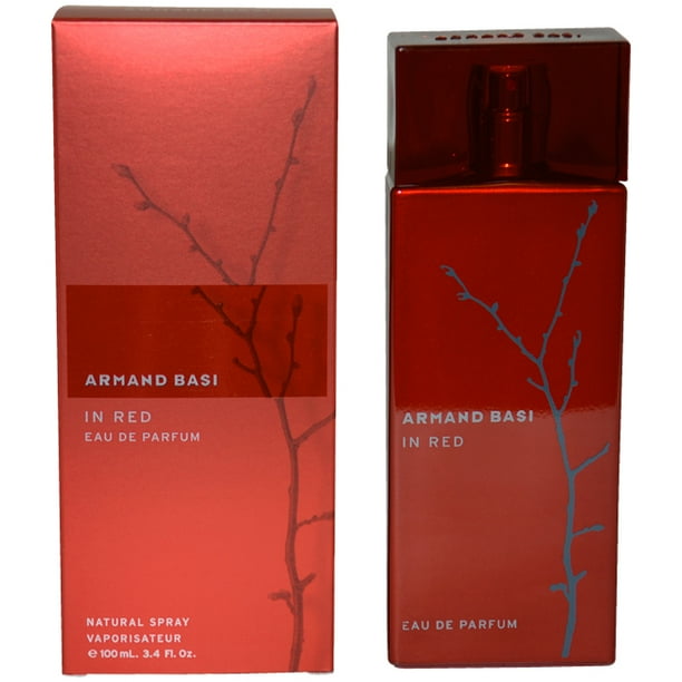 Armand Basi Red Eau de parfum Spray For Women 3.4 oz - Walmart.com ...