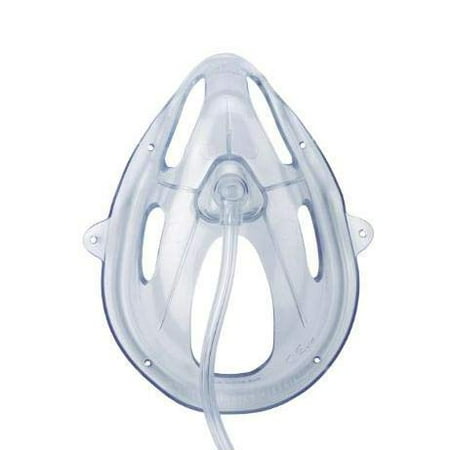 Mask, O2: OxyMask Adult Plus Oxygen Mask with 7' Universal Oxygen ...