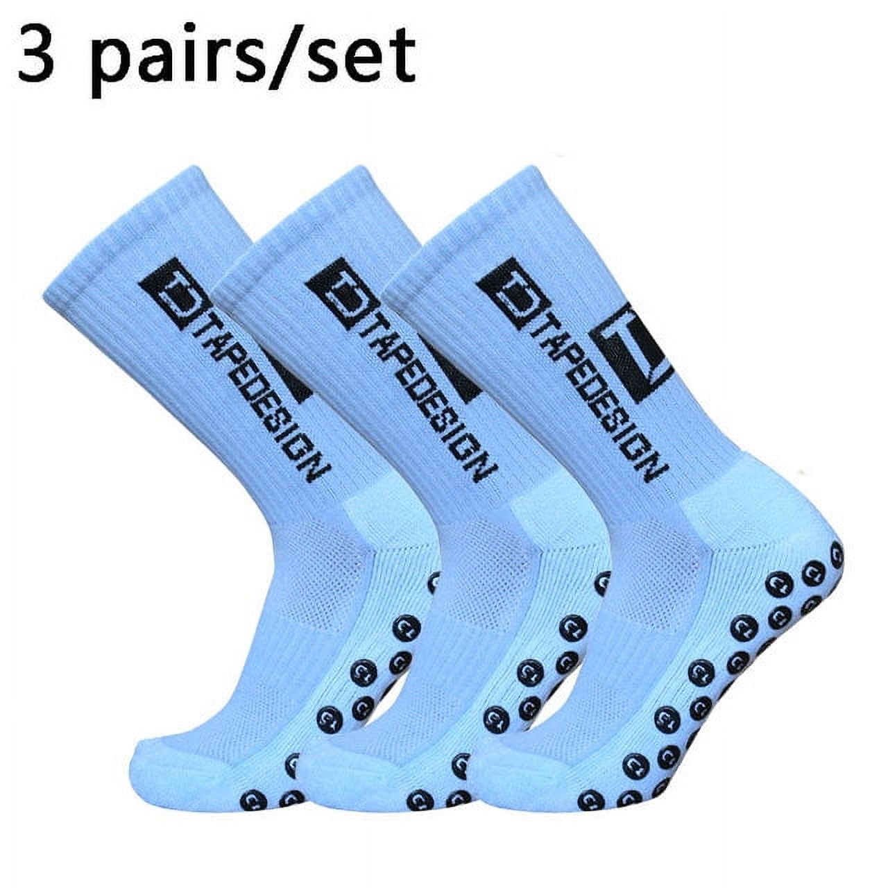 Click here for Ousitaid 3 Pairs Anti-Slip Soccer Socks Women Men... prices