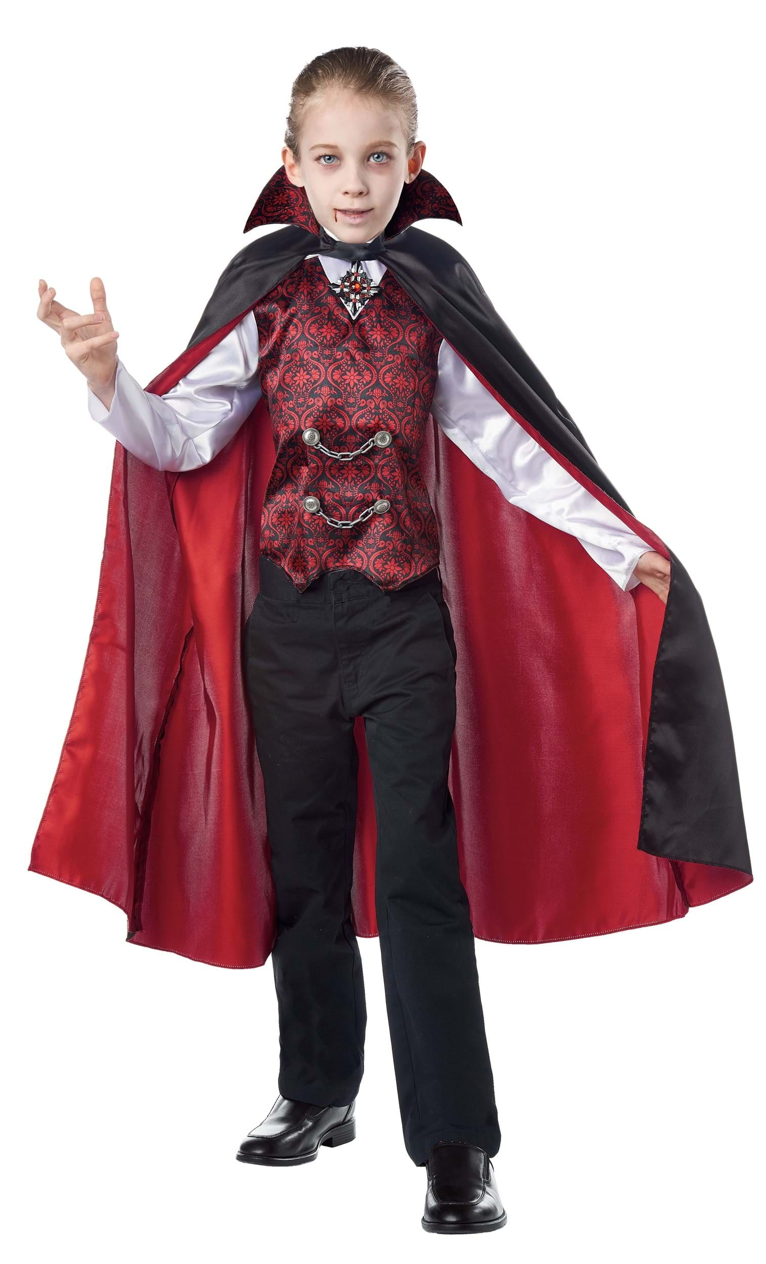 Kid's Classic Vampire Costume - Walmart.com