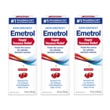 Emetrol Nausea and Upset Stomach Relief Liquid Medication, Cherry ...