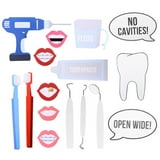 16pcs Doctor Photo Booth Props Photobooth Kits Dress Up Decoration ...