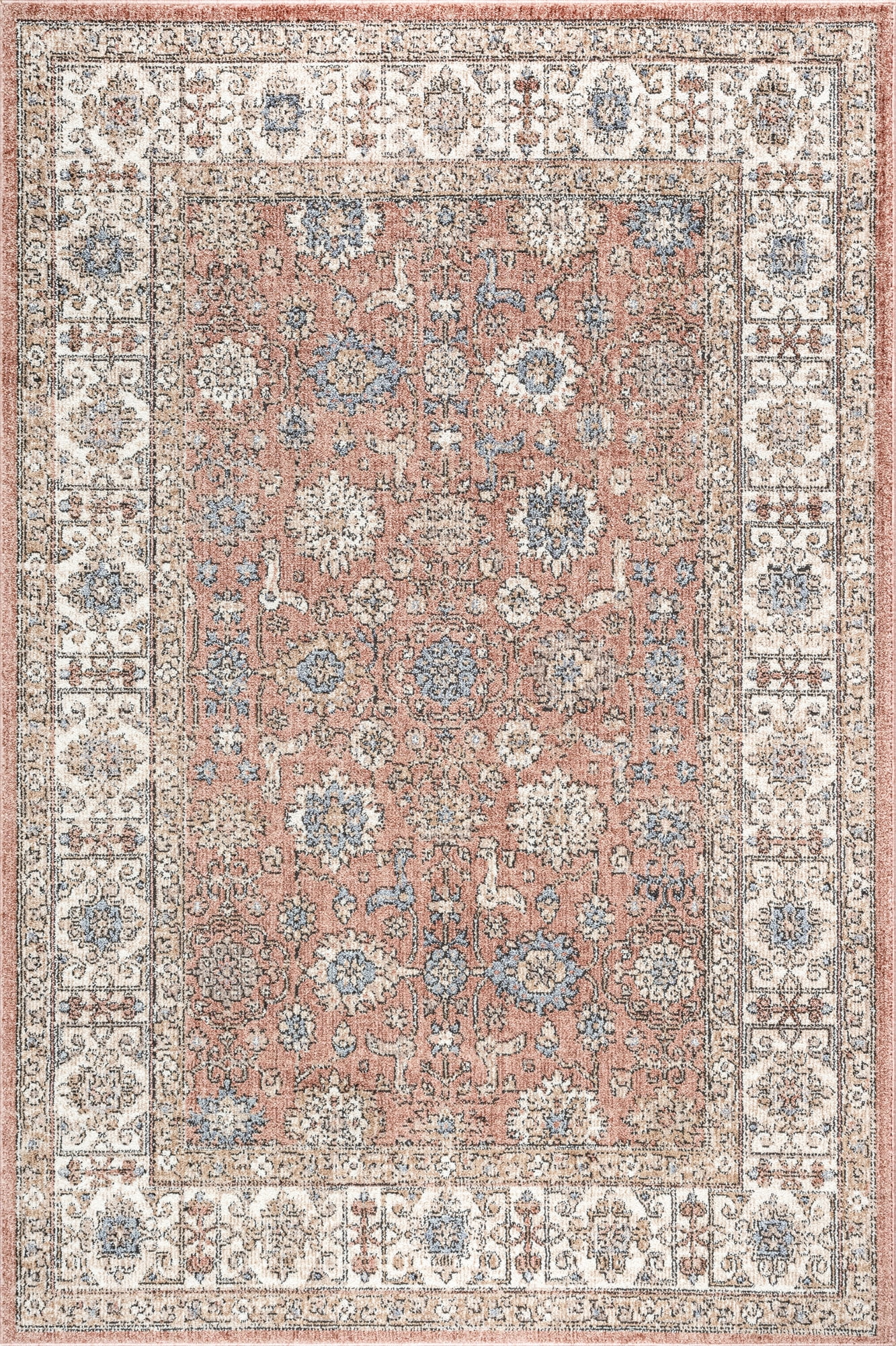Mainstays Baltimore Red Area Rug, 5’ x 7’ - Walmart.ca