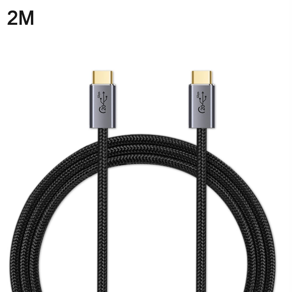 JShteea 20Gbps 8K 60Hz PD 100W Tipo-C Cable para USB3.2 Cables para ...