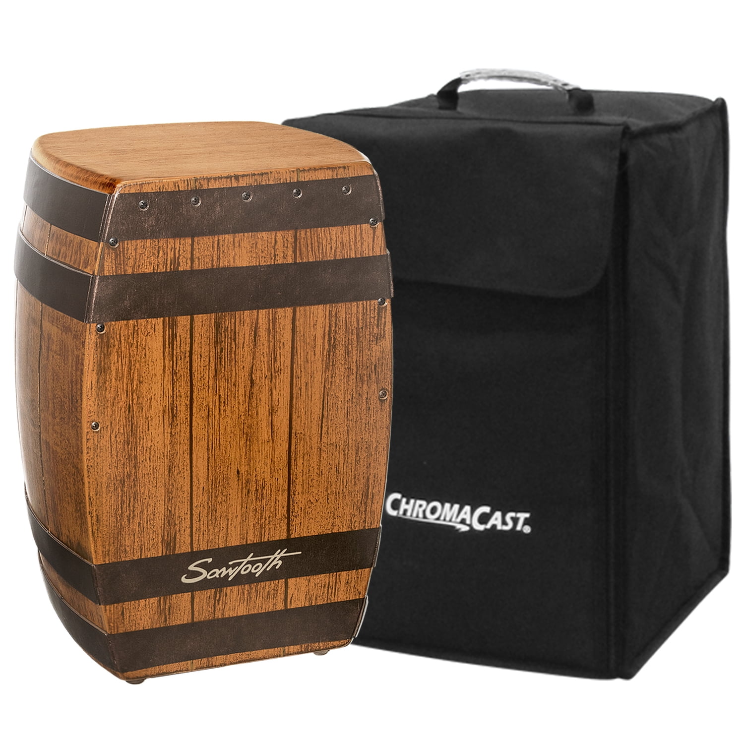 Sawtooth Wine Barrel Cajon with Carry Bag - Walmart.com