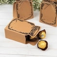 BalsaCircle 25 Natural Mini Mason Jar Shaped Paper Gift Boxes Jute Rope ...