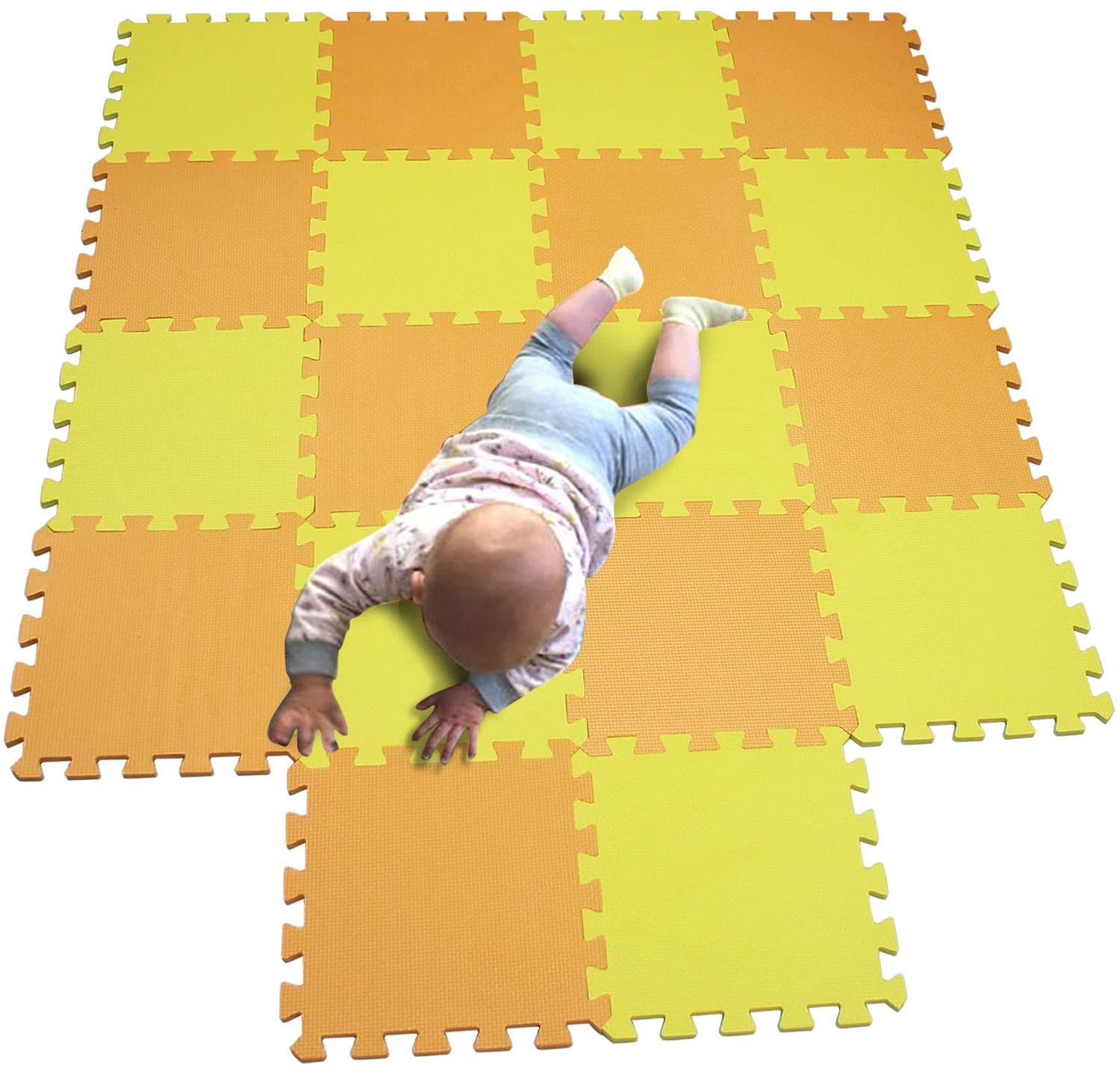 HTAIGUO Children Puzzle mat Play mat Squares Play mat Tiles Baby mats ...