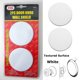 4 Wall Protector Door Knob Prevent Drywall Holes Dings White 3 1/4 ...