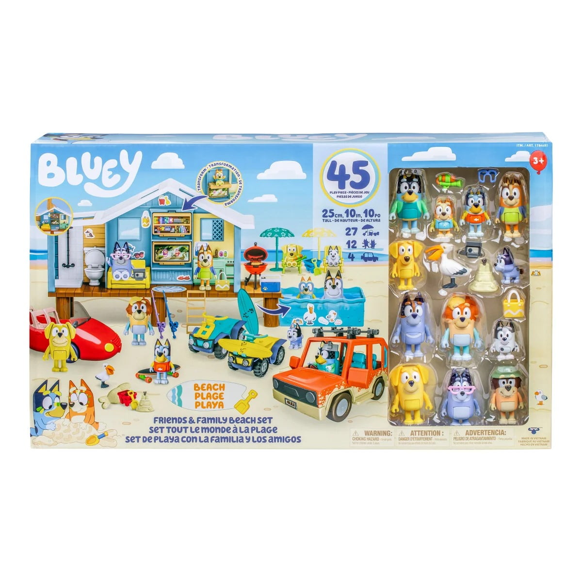Bluey S11 Friends & Family Beach Set - Walmart.ca