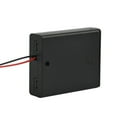 Spring-Loaded 4Slot 3A Battery Box with 6V Output, and Preinstalled ...
