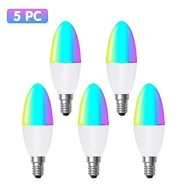 Zigbee E14 Led Tuya Smart Light Bulb Rgb+c+w Kitchen Lamp Dimmable ...