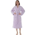 Pavilia Premium Womens Plush Soft Robe Fluffy Warm Fleece Sherpa
