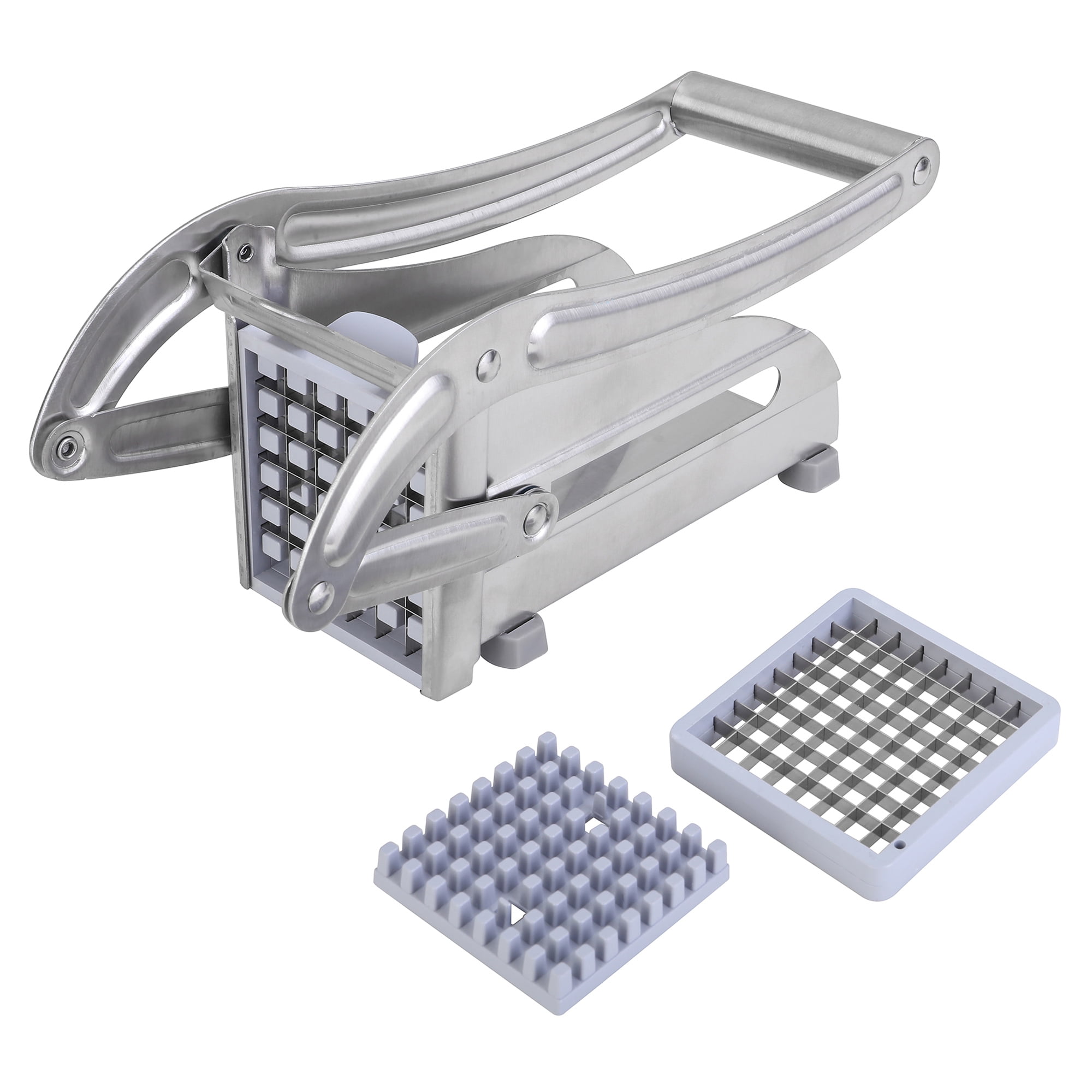 SAYFUT Stainless Steel 2-Blade French Fry Potato Cutter, French Fries ...