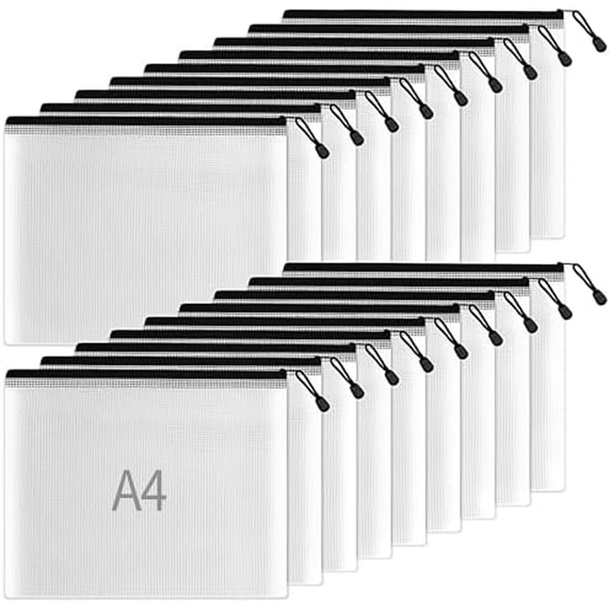 Click here for Chenxiayu Plastic Mesh Zipper Pouch 9x13 In (Black... prices