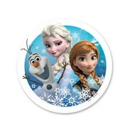 Olaf, Elsa & Anna Edible Cake Topper- 8" Round - Walmart.com