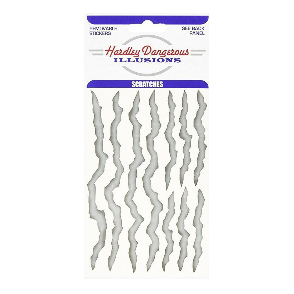 Fake Scratch Damage Stickers - Walmart.com