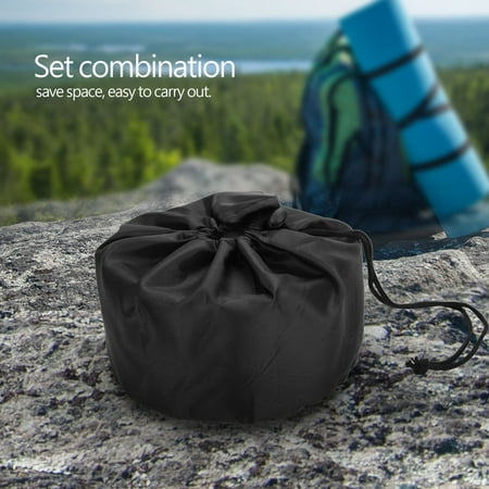 Outdoor Cookware Pan Set, Cooking Pan Set, Safe And Non-Stick 8pcs ...