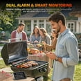 Meat Thermometer Wireless with 2 Probes, 800FT Bluetooth Digital ...
