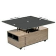 Churanty Lift Top Coffee Table with Storage Drawers Convertible Coffee ...