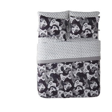 Crayola Blue Green and Timberwolf Reversible Comforter Set - Walmart.com