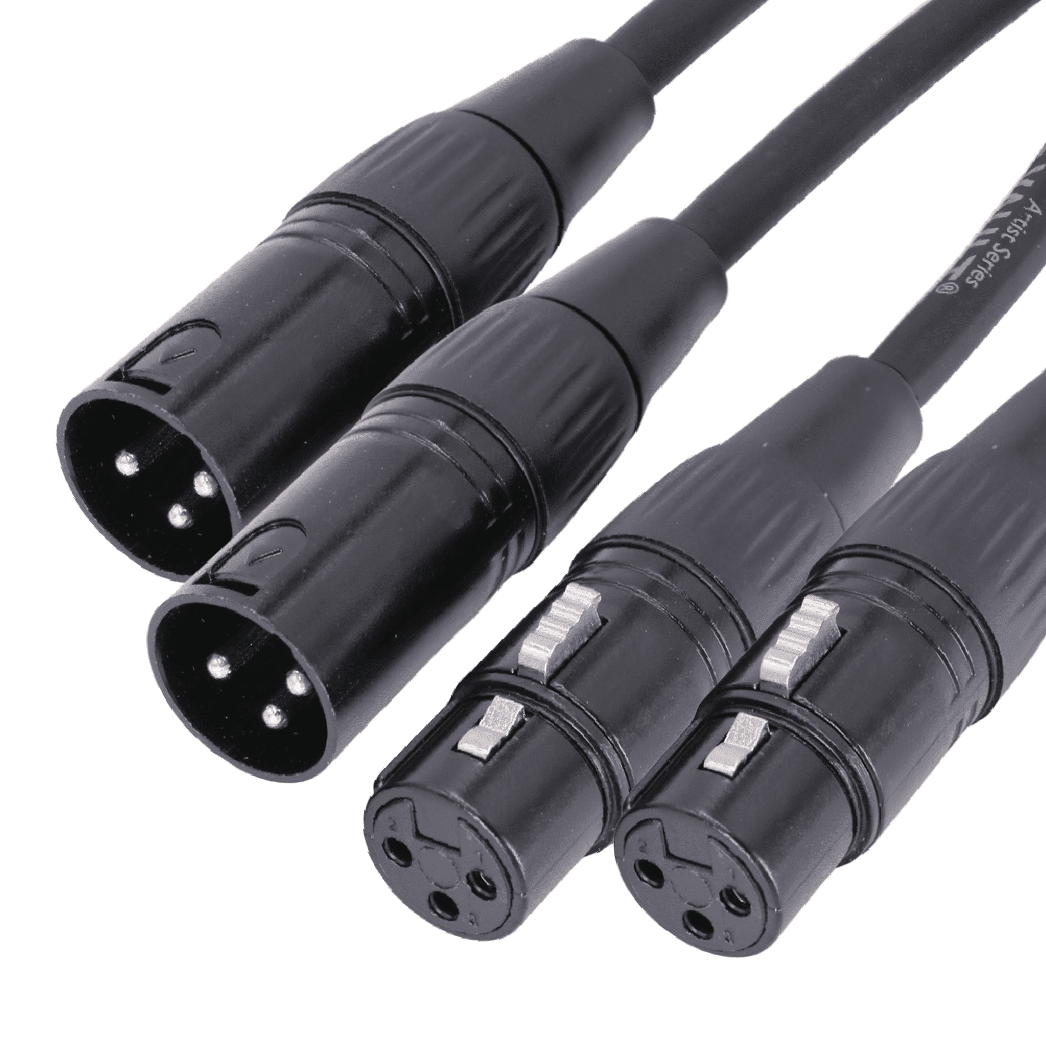 Artist Series - Workhorse XLR Cables 25ft (2 Pack), XLR Male to Female ...