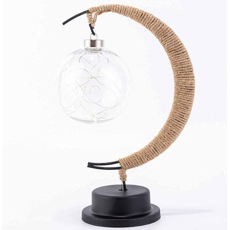 Magic Moon Light Hanging LED Moonlight Night Light, with Stand ...