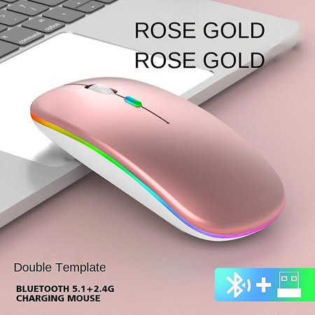 Wireless Mouse Bluetooth Dual Mode Notebook Game Portable Tablet Mouse ...