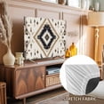Abstract Weaving Pattern TV Dust Cover 65 Inch, Brown Ethnic Style ...