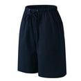 Wanyng Mens Pants Casual Loose High Waist Drawstring Elastic Waist