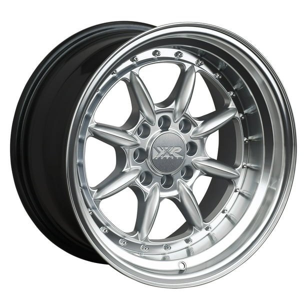XXR 002.5 16x8 4x100/4x114.3 0et Hyper Silver / ML Wheel - Walmart.com ...