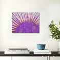 Acheng Abstract Boho Green Sun Wall Art, Rustic Boho Sun Sunset Sunrise ...