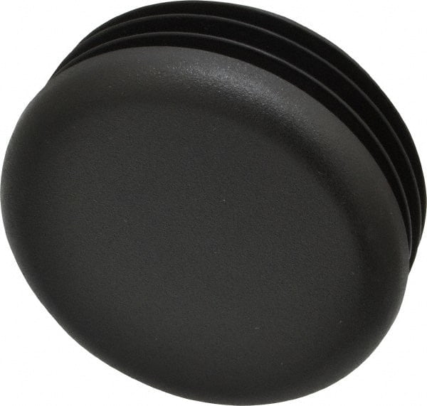 Caplugs Round Head Plug 2" OD, Polyethylene, Black - Walmart.com