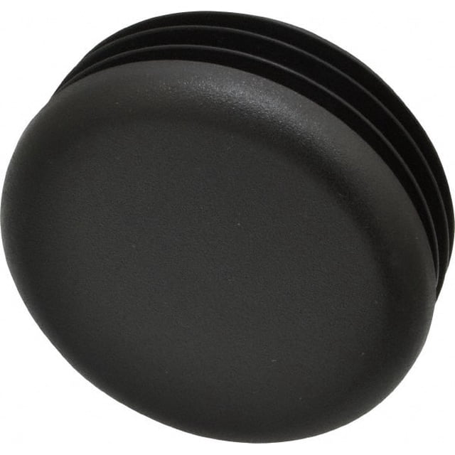 Caplugs Round Head Plug 2" OD, Polyethylene, Black - Walmart.com