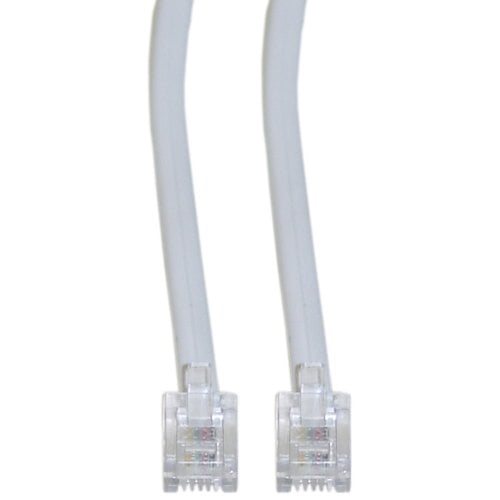 Short Phone Line Cord Fax DSL ADSL Modem Landline Small RJ11 Telephone ...