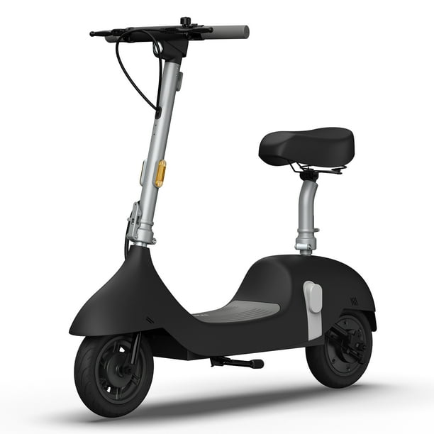 OKAI EA10 Electric Scooter with Seat, Up to 25 Miles Range & 15.5MPH ...