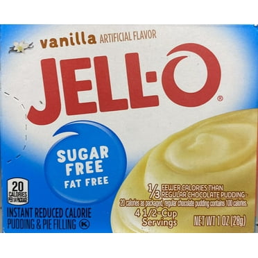 Jell-O Chocolate Fudge Sugar Free & Fat Free Instant Pudding & Pie ...