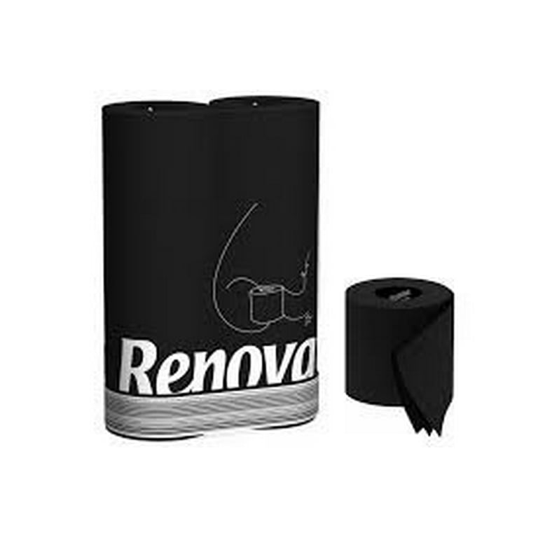 Renova Black Toilet Paper