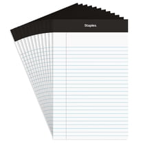Universal Perforated Ruled Writing Pad, 5 x 8, Canary, 50 Sheets, Dozen ...