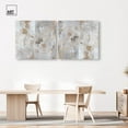 Art Remedy Modern Contemporary Canvas, 40" x 40", Gallery Wrapped, Dune ...