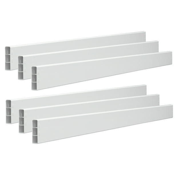 Gardenised Traditional Outdoor White Vinyl Ranch Garden Gate Fence ...