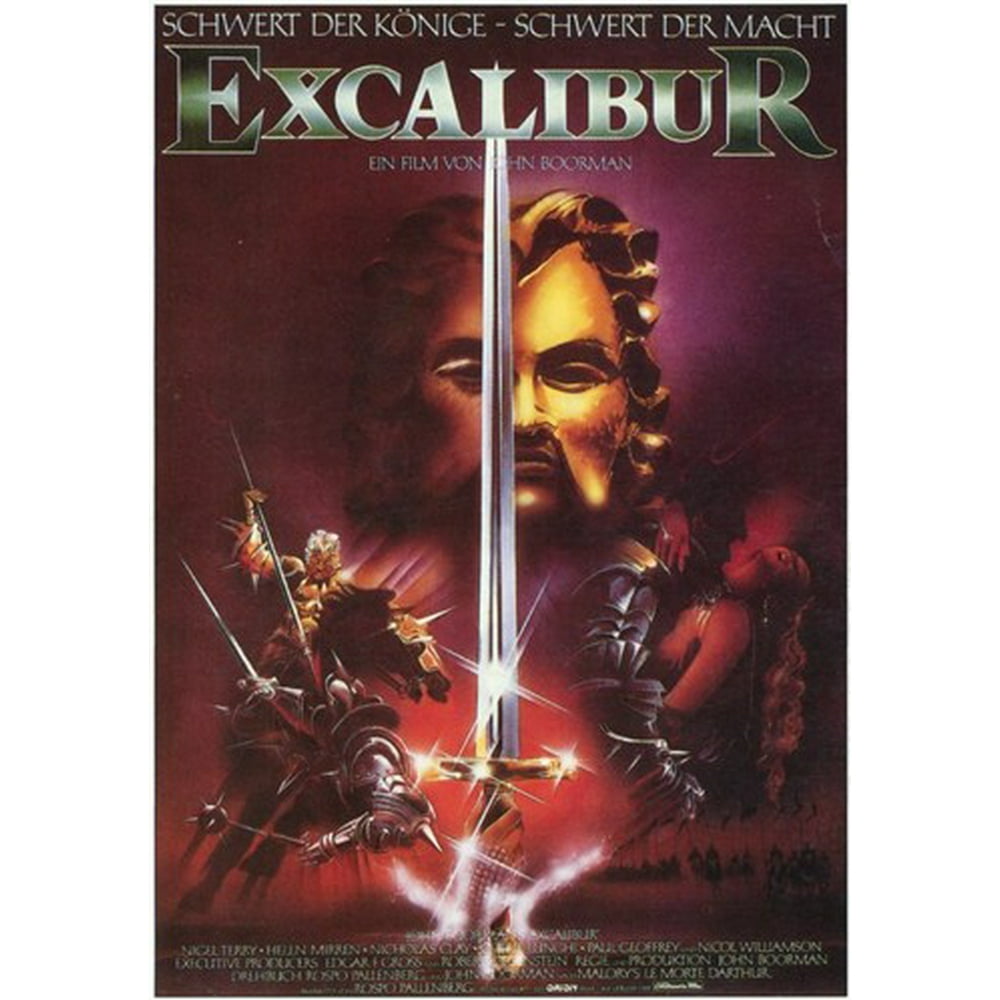 Excalibur Movie Poster (11 x 17) - Walmart.com - Walmart.com