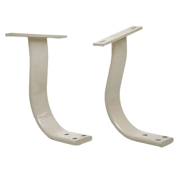 Premier Standard Beige 10 3/8 x 7 x 1 1/2 Inch Aluminum Boat Seat Arm ...