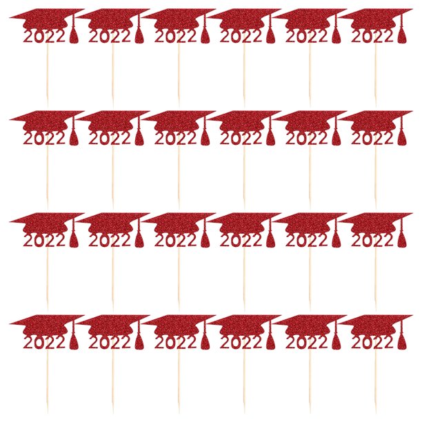 DPTALR Graduation Party Centerpiece Sticks Gold- Table Toppers For ...