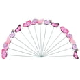 1 Set 24 Pcs Realistic Butterfly Garden Stakes, 30cm Colorful Plastic ...