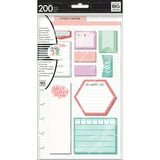 Happy Planner Sticky Notes 200/Pkg-Be There - Classic, 10 Designs/20 ...